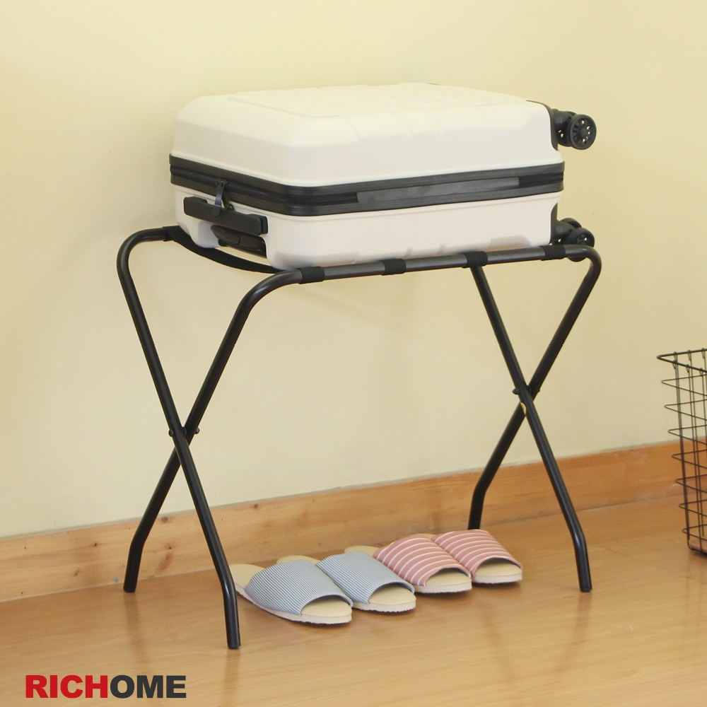RICHOME 福利品 SH-536 酒店民宿行李架 行李架 折疊 行李箱 飯店 商旅 旅館 置物架 摺疊 | 蝦皮購物