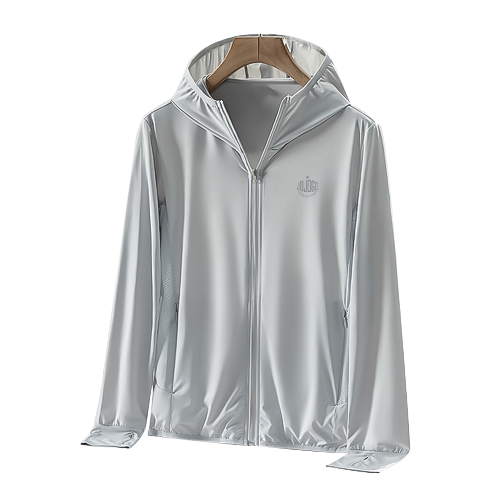 JOJOGO 抗UV極度涼感外套 抗UV外套 涼感 冰絲 玻尿酸防曬外套 機能衣 涼感外套 防曬外套 冰絲外套 外套 | 蝦皮購物