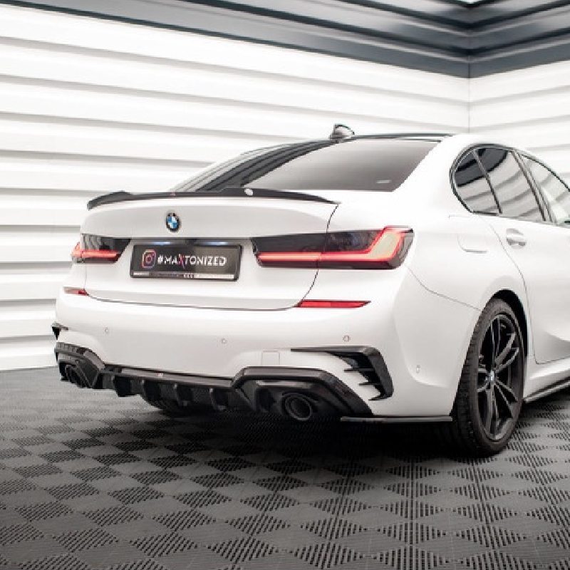 BMW 3系 G20 G21 V1 V2 V3 V4 M系 後保 側邊 定風翼 -Maxton Design 【YG】 | 蝦皮購物