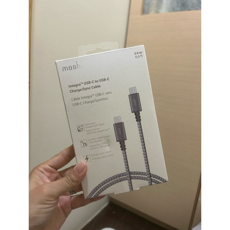全新 moshi 傳輸線 充電線 typeC USBC | 蝦皮購物