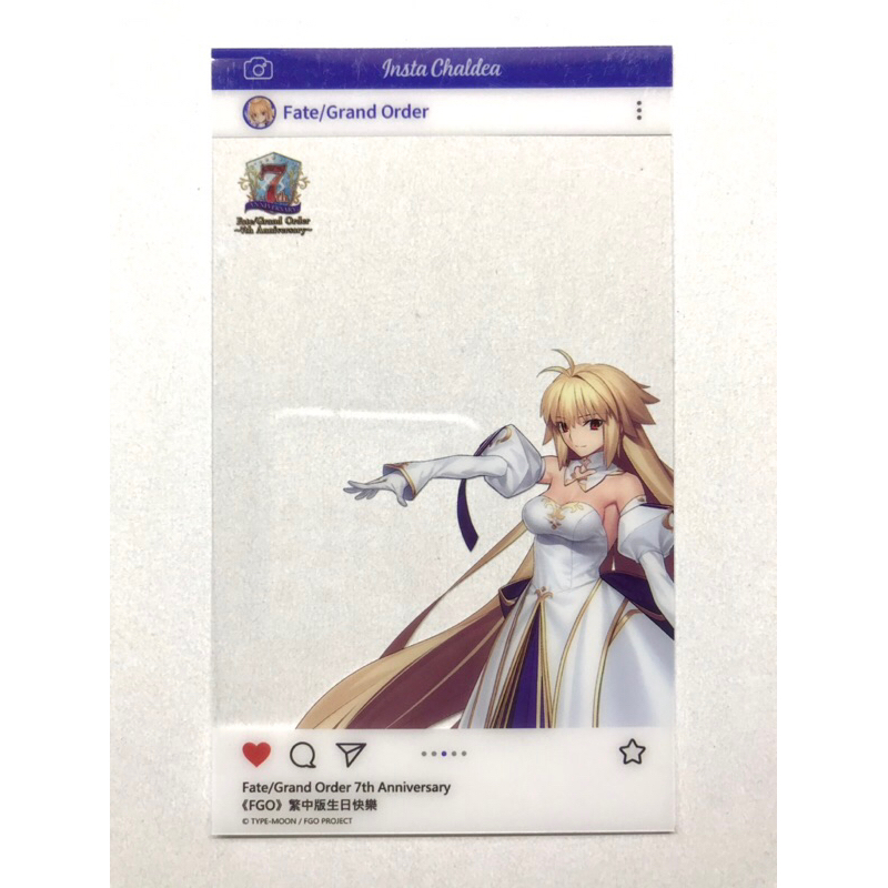 FGO Fate/Grand Order 七週年 活動 異聞帶特展 透卡 扇子 明信片 月姬 柯爾努諾斯 | 蝦皮購物