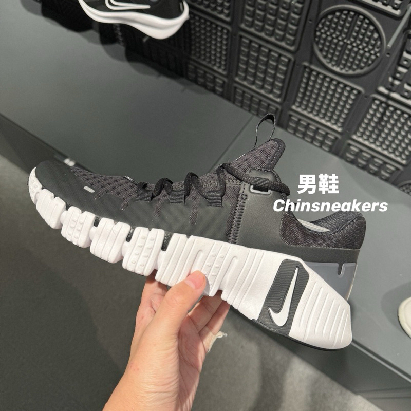 ☆CHIN代購☆Nike Free Metcon 5 黑白 DV3949-001 DV3950 訓練鞋 男女 軟底 | 蝦皮購物