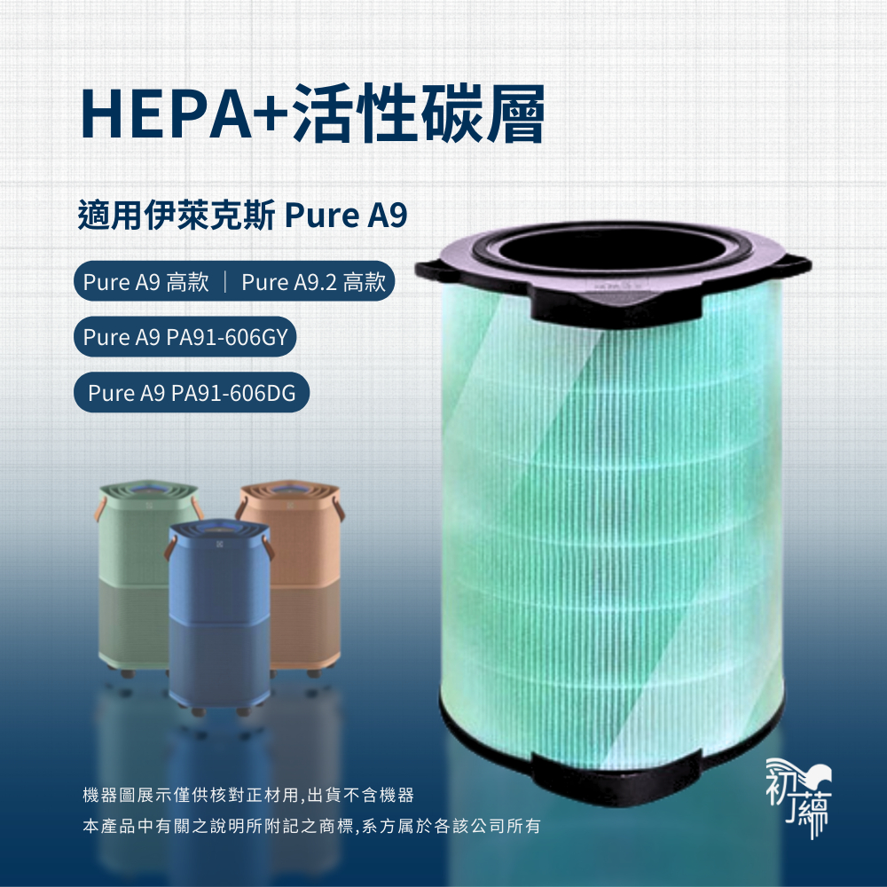 適用 Electrolux伊萊克斯Pure A9 A9.2 高款 PA91-606GY PA91-606DG濾網組 | 蝦皮購物