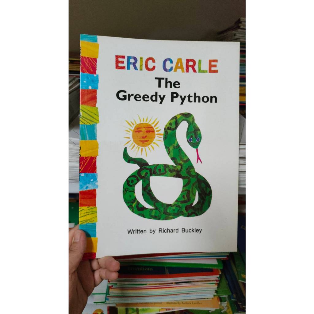 ERIC CARLE The Greedy Python 英文繪本 | 蝦皮購物