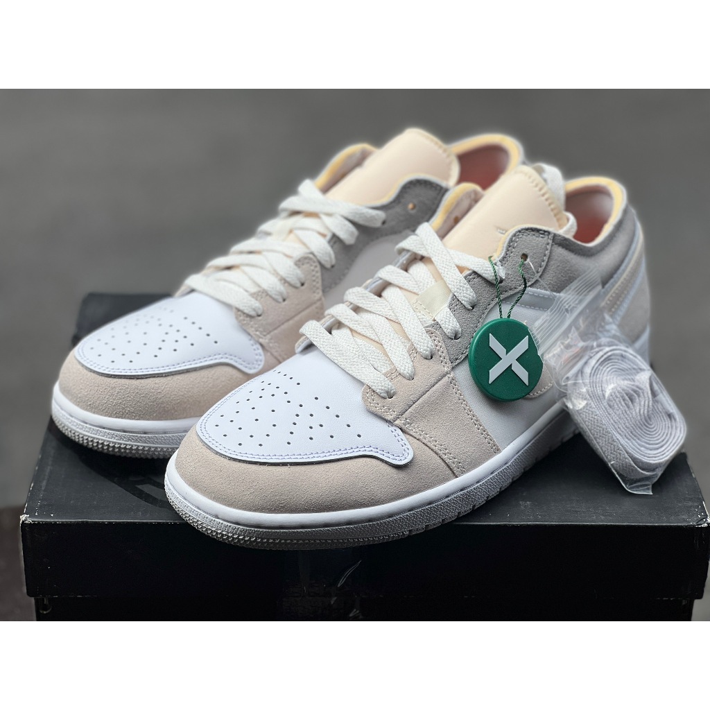 全新零碼 AIR JORDAN 1 LOW SE CRAFT OFF-WHITE DN1635-100 喬丹籃球鞋 | 蝦皮購物