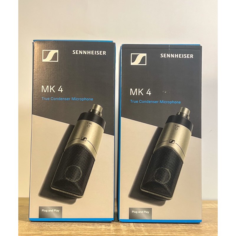 【台灣現貨】代購 原廠 Sennheiser MK4 電容式麥克風 心型 人聲 大震膜 MK8 | 蝦皮購物