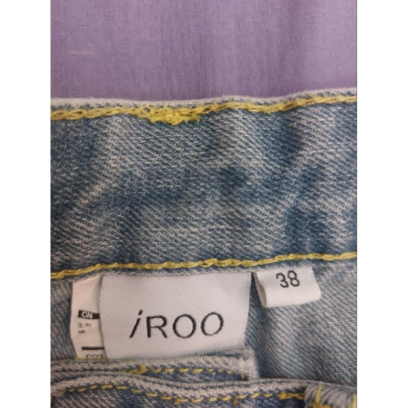 iroo刷破愛心牛仔褲 | 蝦皮購物