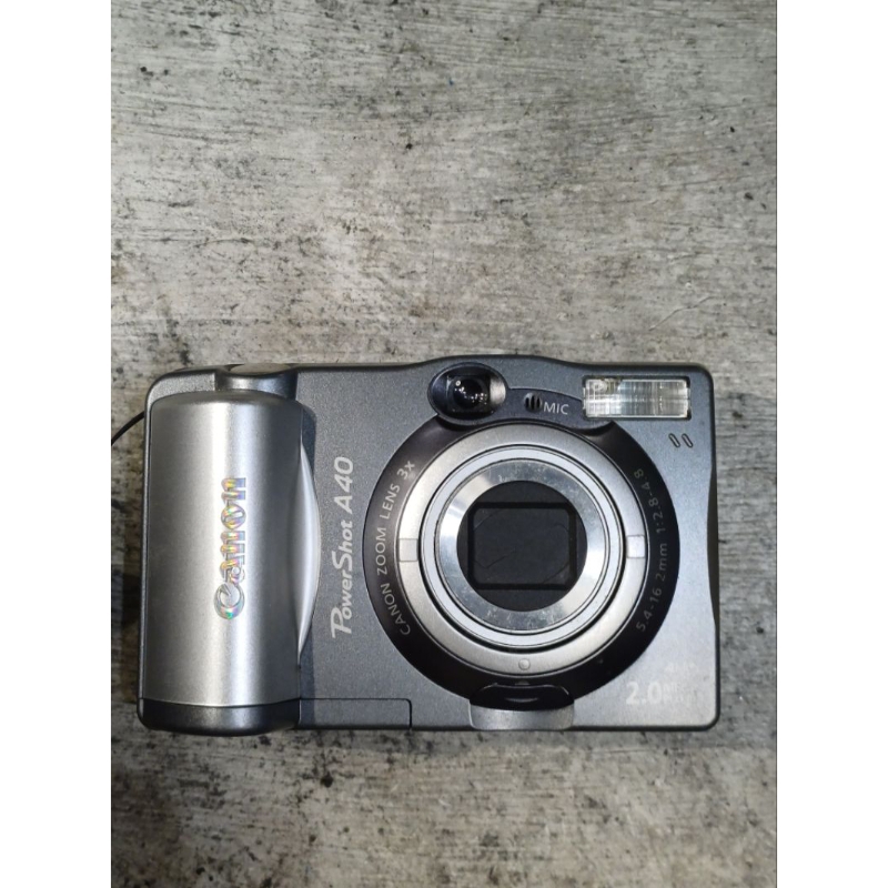 (數位CCD)(含CF記憶卡) canon powershot a40 CCD數位相機 數位隨身機 街拍機 | 蝦皮購物