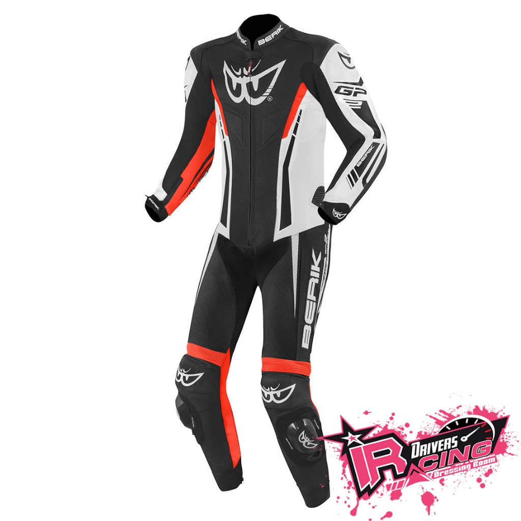♚賽車手的試衣間♚ Berik® GP-Race 2 1PC 黑/白/紅 皮衣 連身皮衣 防摔衣 牛皮 大眼睛 義大利 | 蝦皮購物