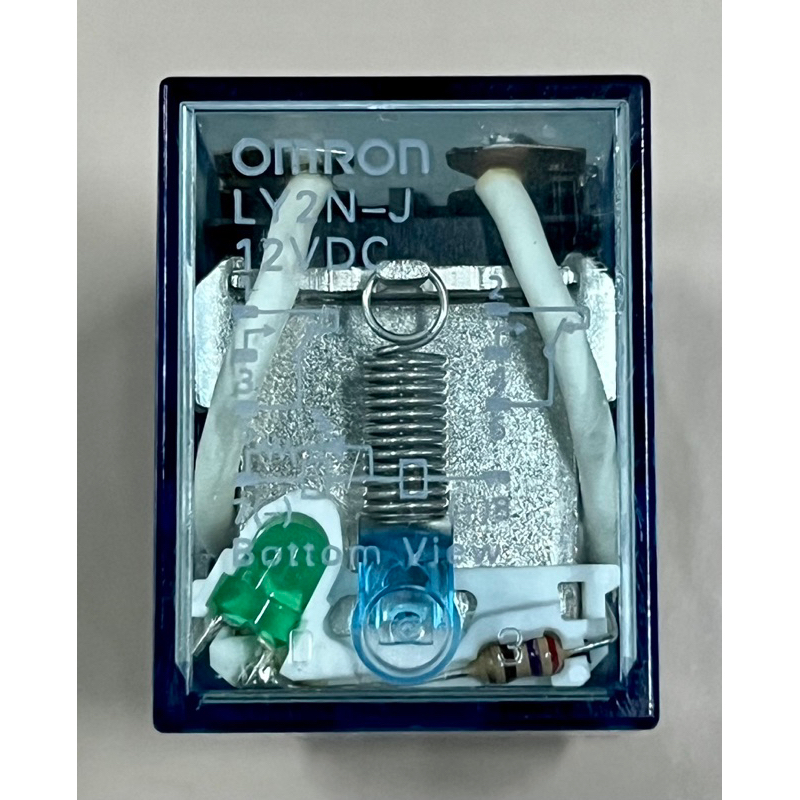 OMRON 歐姆龍 LY2N-J 12VDC 8Pin 帶燈 繼電器 原裝公司貨 | 蝦皮購物
