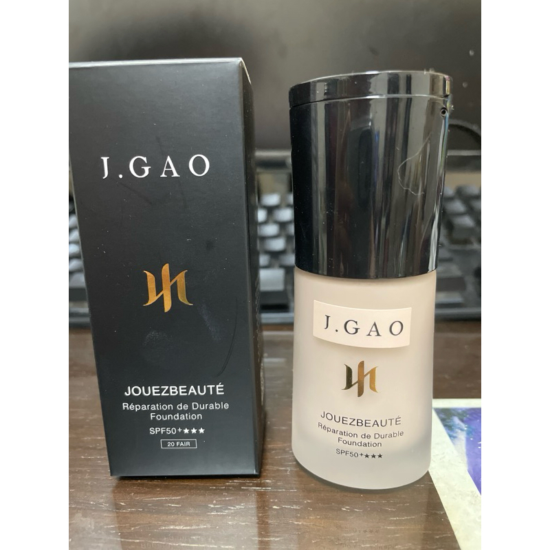 二手 ️ J.GAO玩美恆久修護輕粉底 附雙色遮瑕膏1.2gx2 高宇蓁 定妝保養保養級底妝 | 蝦皮購物