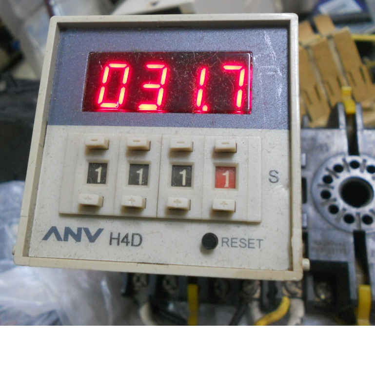 士研 ANV 時間繼電器 H4D 999.9S 100-240V 999.9h 220V通電延時繼電器 (1.5d) | 蝦皮購物