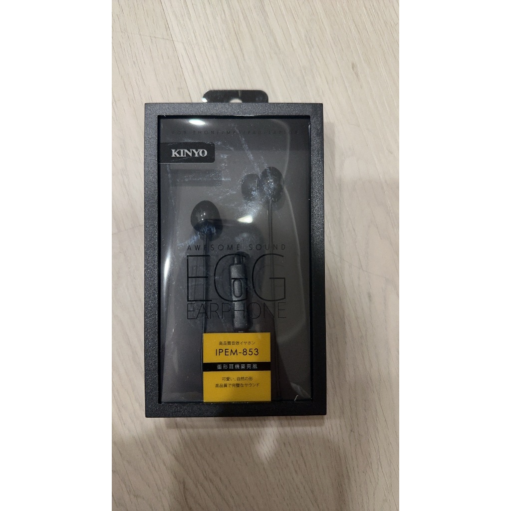 KINYO 蛋形耳機麥克風 IPEM-853 | 蝦皮購物
