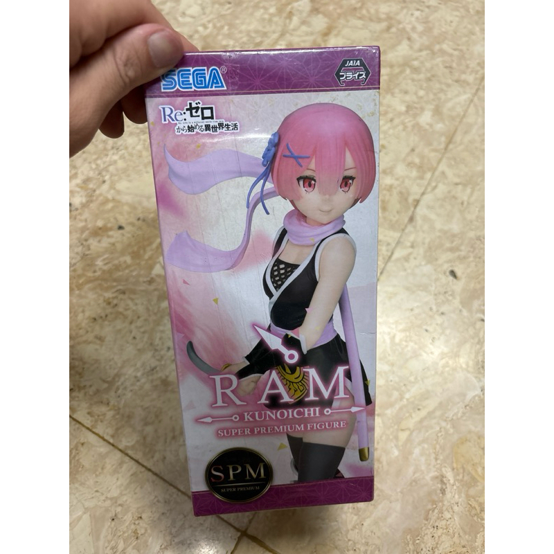 日版 SEGA SPM Re：從 零開始的異世界生活 拉姆 忍者服Ver 女角 美少女 公仔 | 蝦皮購物