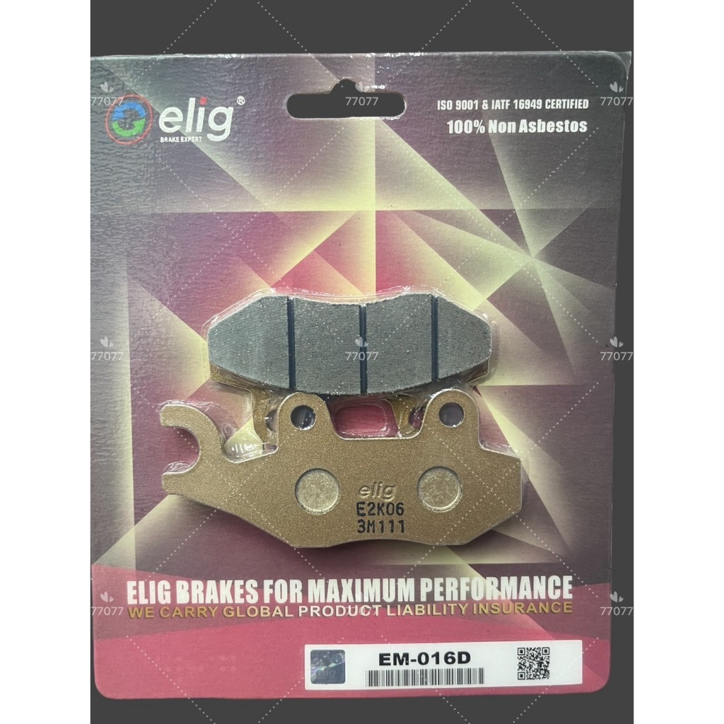 elig me016D 陶瓷纖維煞車皮-運動版來令 適用 : KRV 雷霆王 KTR 酷龍 G6 | 蝦皮購物