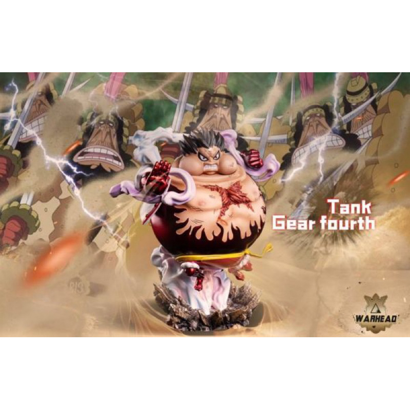 GK-Warhead 四檔坦克人魯夫 內文有優惠 全新未拆 在台現貨 正版正模 雕像gk 航海王 海賊王 坦克魯夫 | 蝦皮購物