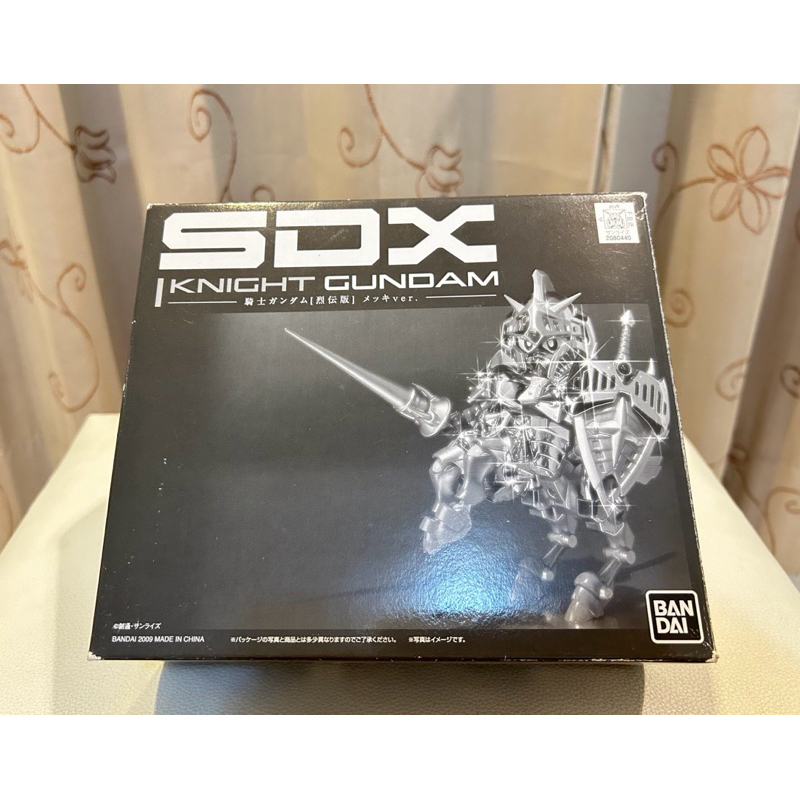 “小咩寶的騎士屋”～BB戰士 元祖 SDX SD GUNDAM 騎士鋼彈 烈傳版-電鍍版 全新未拆，一次膠，盒況很好～ | 蝦皮購物