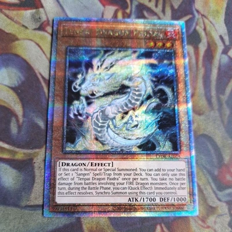 卡片屋 遊戲王 亞英金鑽 天盃龍 白板龍 LEDE-JP016 | 蝦皮購物