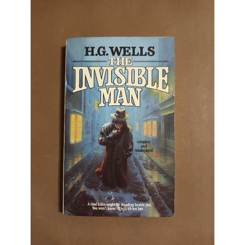 the invisible man / H. G. Wells丨未曾翻閱【宇宙書城】 | 蝦皮購物