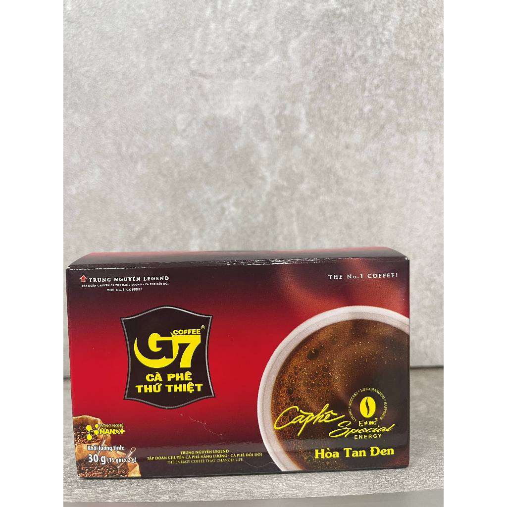 現貨 越南 G7 黑咖啡 30g | 蝦皮購物