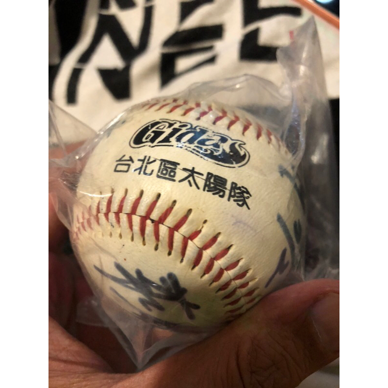 絕版 二手 那魯灣 Gida Sampo 聲寶 TML 台灣大聯盟 多人 簽名球 棒球 | 蝦皮購物