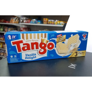 TANGO BISCUIT WAFER RASA COKLAT, VANILLA, STRAWBERRY 133g | 蝦皮購物