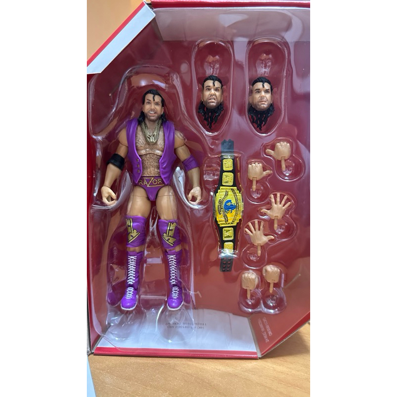 （已拆）WWE 摔角人偶 Ultimate Edition 16 Razor Ramon (Chase) | 蝦皮購物