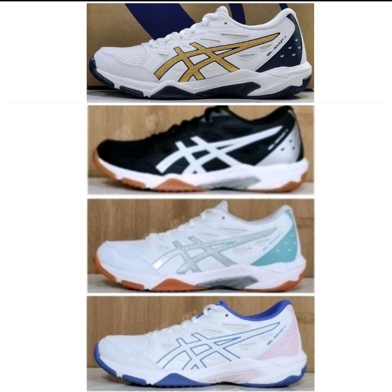 ASICS GEL-ROCKET 10 11 女排球鞋羽球鞋 1073A065-102 1072A093-104 102 | 蝦皮購物