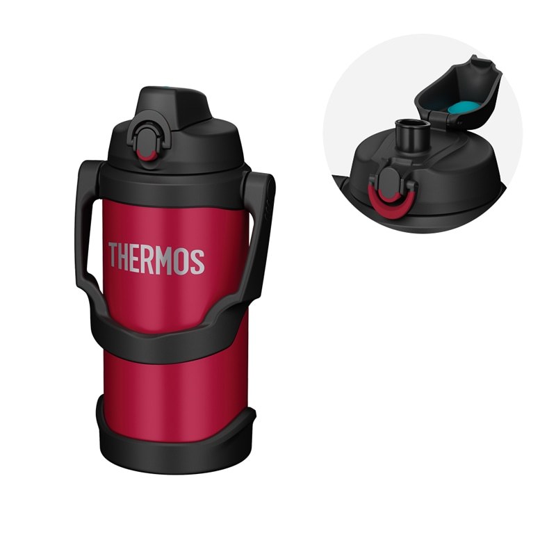 【日本直送】Thermos 真空隔熱運動水壺 3L 紅色 FJQ-3000 R | 蝦皮購物