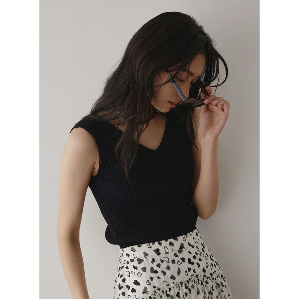 【COEL】2Way Neck Knit Tank Direct from japan | 蝦皮購物
