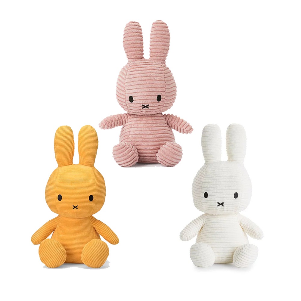 【荷蘭BON TON TOYS】Miffy米菲兔ECO燈芯絨填充玩偶33cm-共3色《WUZ屋子-台北》玩偶 娃娃 禮物 | 蝦皮購物