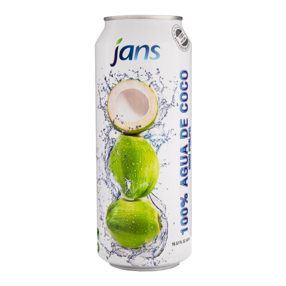 良澔 jans 100%椰子水 490ml 12瓶/箱【箱購優惠】越南椰子水 天然椰子水 椰子汁 無加糖椰子水 | 蝦皮購物