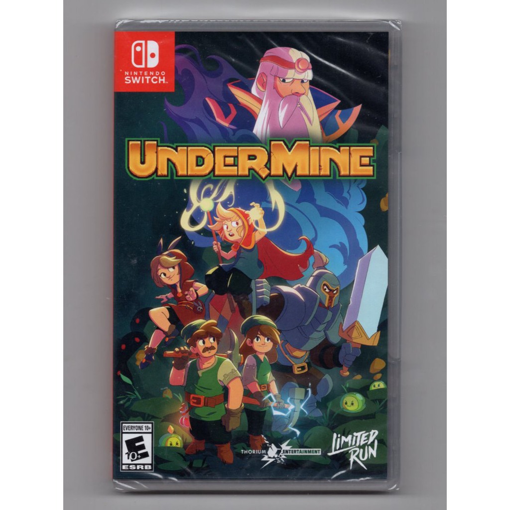 全新 NS Switch UnderMine 地下礦坑 地下礦工 美版 支援中文(簡體) 全球限量發行 | 蝦皮購物