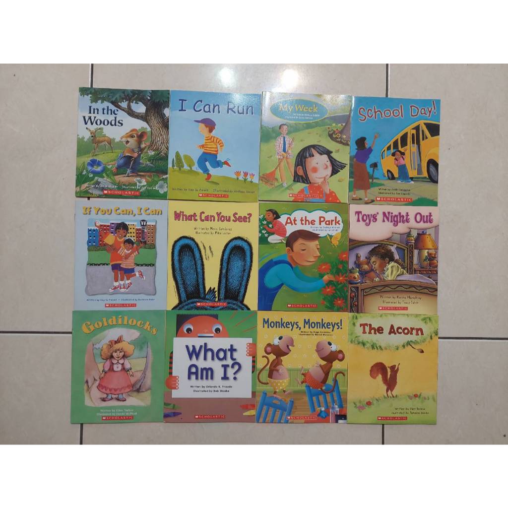 scholastic Reading Line (英文平裝小書12本/套)，整套全新，(不分售) | 蝦皮購物