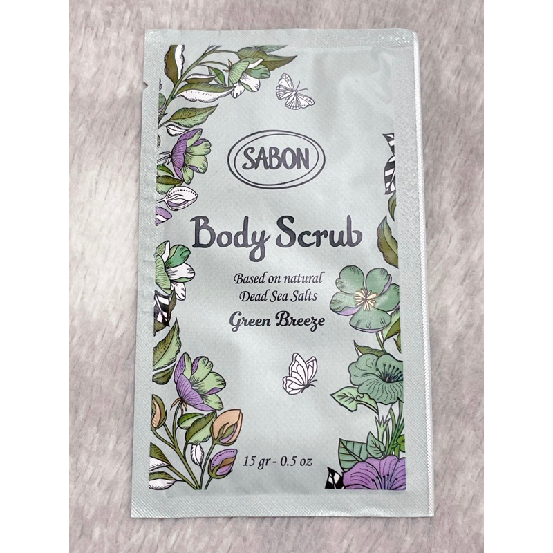 SABON 感官境遇 微風拂綠 以色列綠玫瑰 茉莉花語 身體磨砂膏15g 2026/10 | 蝦皮購物