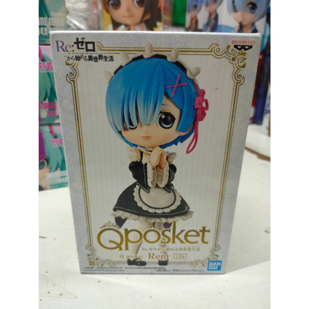 多多熊雜貨舖 Qposket QP 景品 Re:從零開始的異世界生活 雷姆 女僕 A款 Q版公仔 日版 | 蝦皮購物