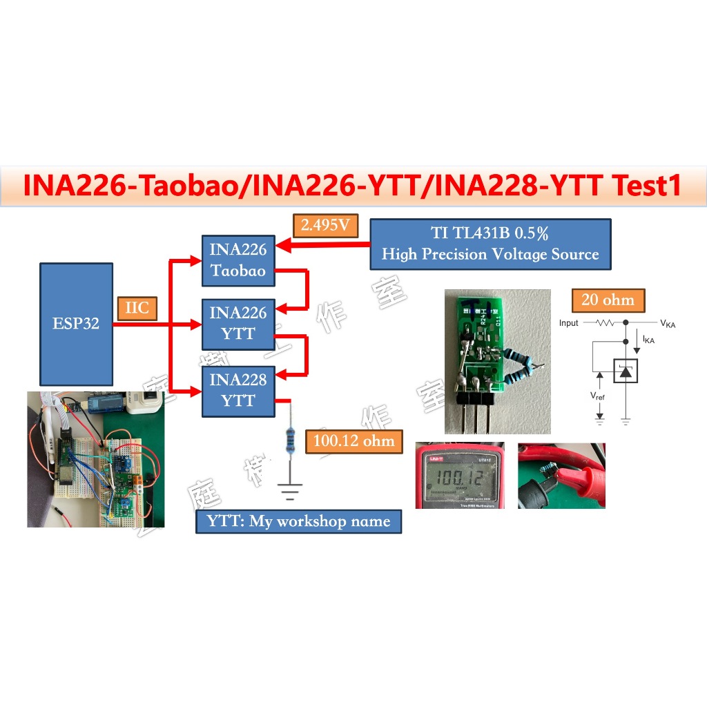 [芸庭樹工作室] INA226 16位 36V INA228 20位 85V高精度 雙向電流電源監控感測 ESPHome | 蝦皮購物
