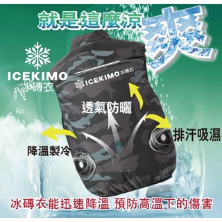 🧊🧊🧊~~【現貨！降溫製冷背心】 ICEKIMO冰磚衣，高質感型男款 降溫 製冷 機車族 高溫工作 涼爽 | 蝦皮購物
