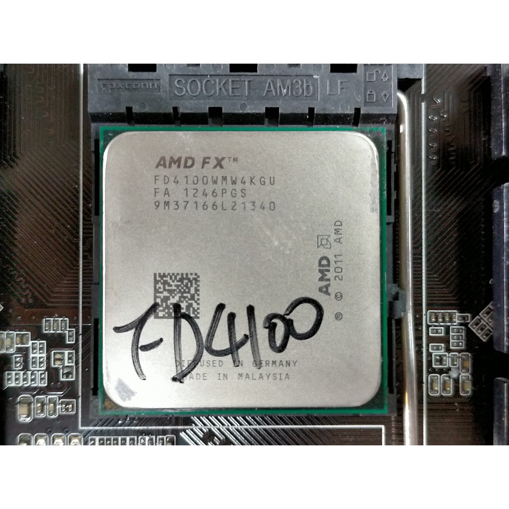 C.AM3+CPU- AMD FX-4100 3.6G FD4100WMW4KGU 四核四線 95W 直購價50 | 蝦皮購物