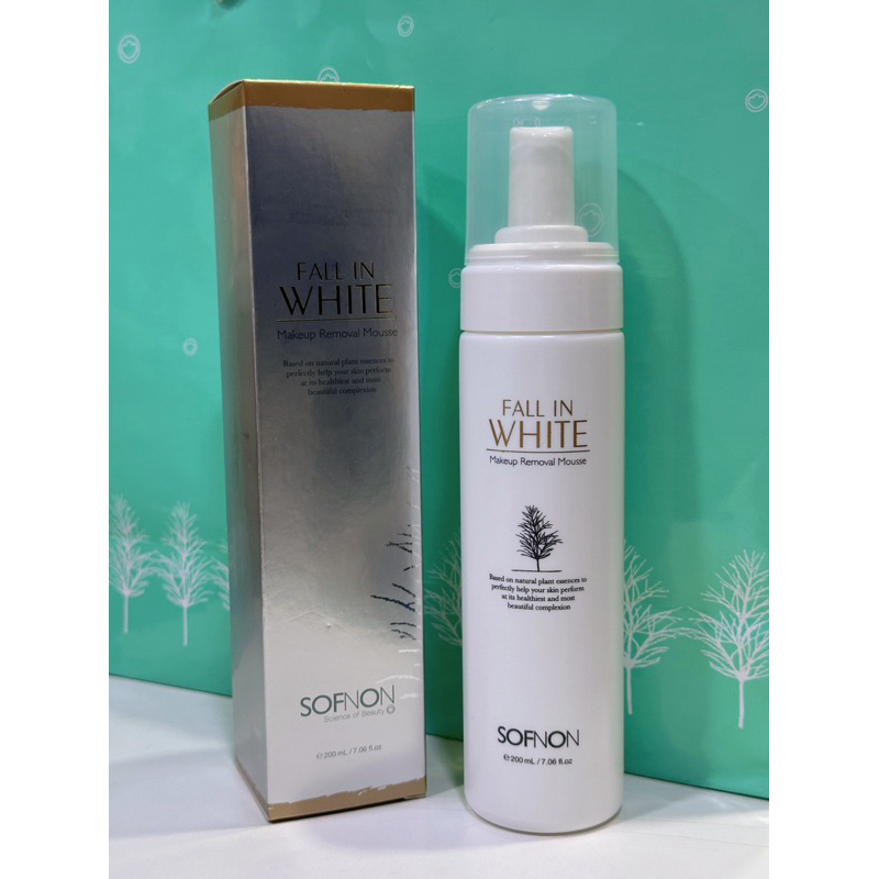 《全新現貨》 詩芙儂SOFNON戀戀白淨嫩卸潔慕斯200ml | 蝦皮購物