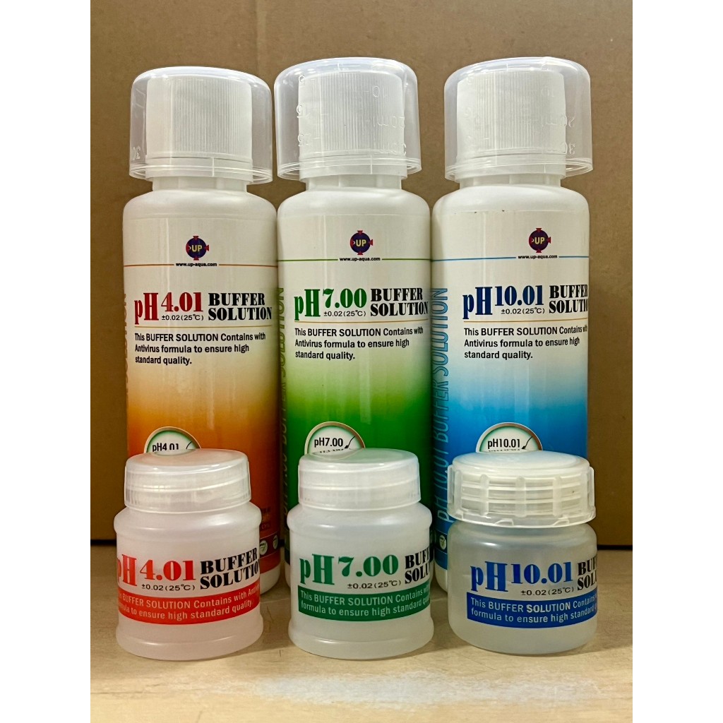 20ml/150ml【慢慢魚】 台灣UP雅柏---PH電極校正液 PH4 PH7 PH10 | 蝦皮購物
