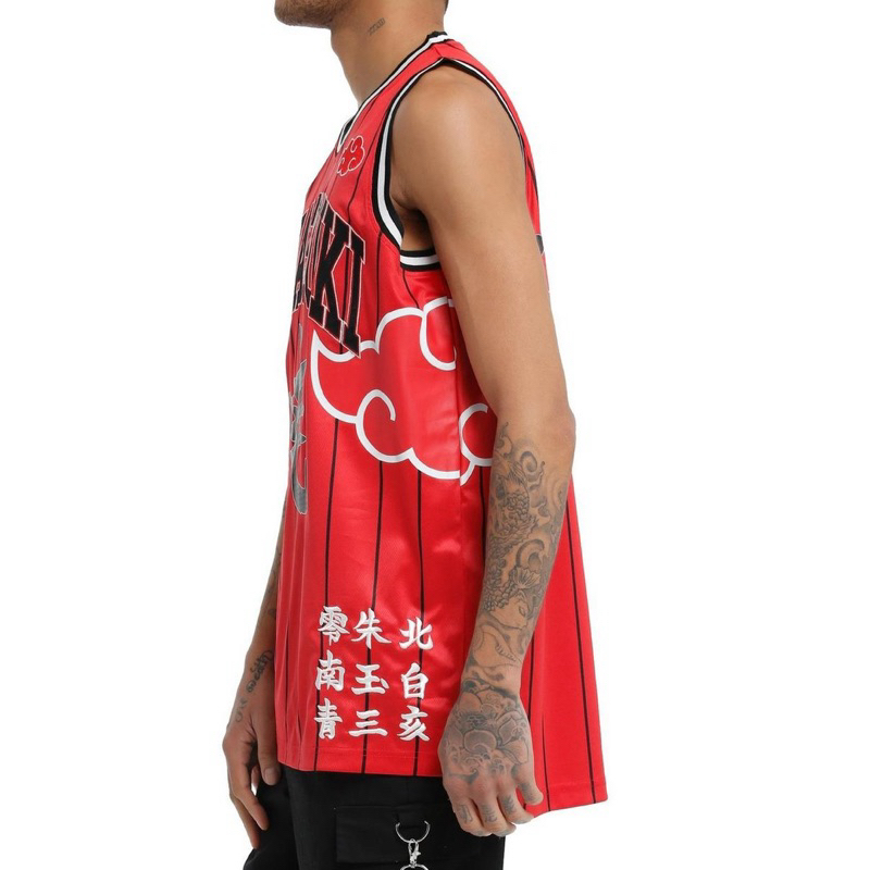 《NEMUiNEKO》boxlunch naruto akatsuki jersey 火影忍者 球衣 曉組織 籃球背心 | 蝦皮購物