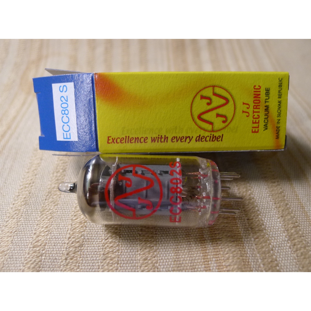 JJ ECC802S/ECC82/12AU7 採用 Telefunken ECC802S 結構 | 蝦皮購物