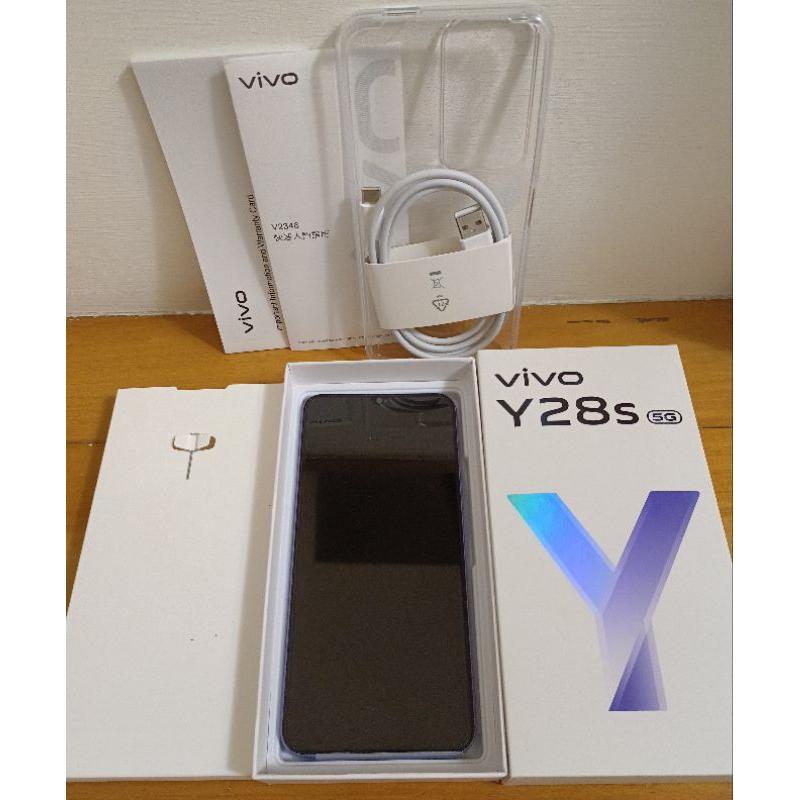 拍賣 全新 Vivo Y28S 紫 2024年8月神腦購入 保固一年 僅門市開封測試並貼玻璃貼 ！！ | 蝦皮購物