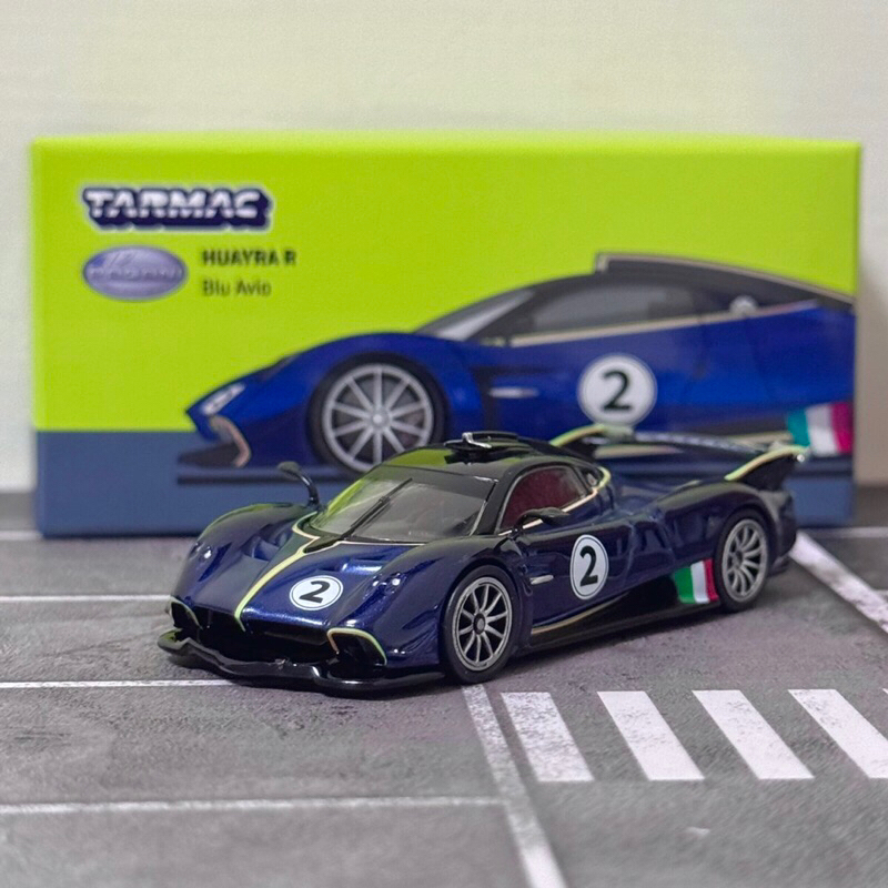 1/64 Tarmac Works Pagani Huayra R Blu Avio | 蝦皮購物