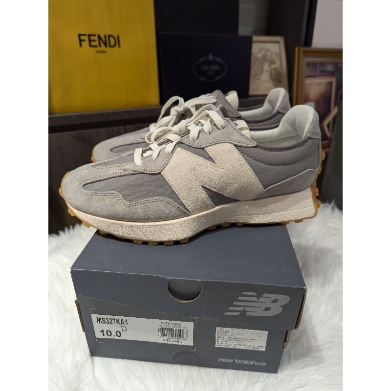 New Balance 327 MS327KA1元組灰 台灣公司貨 US10 | 蝦皮購物