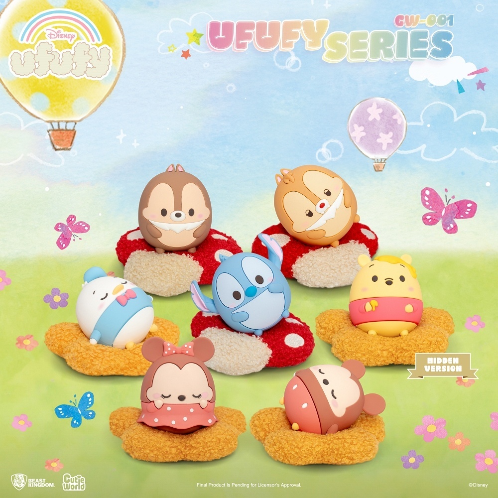 野獸國直營店｜CW-001 Ufufy圓滾滾系列 盲盒套組(6入) | 蝦皮購物