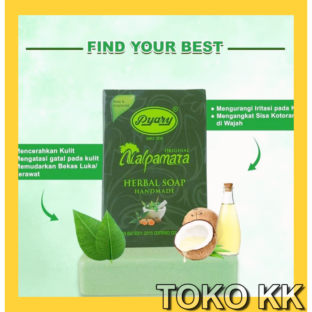 Sabun Nalpamara Pyary Soap Sabun Arab Pemutih Badan KBT379 | 蝦皮購物