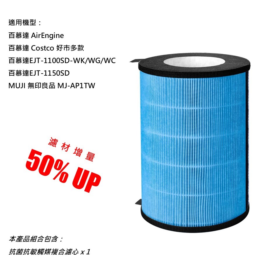 適用Balmuda百慕達AirEngine EJT-1100SD 1150SD WK/WG/WC無印良品MJ-AP1TW | 蝦皮購物