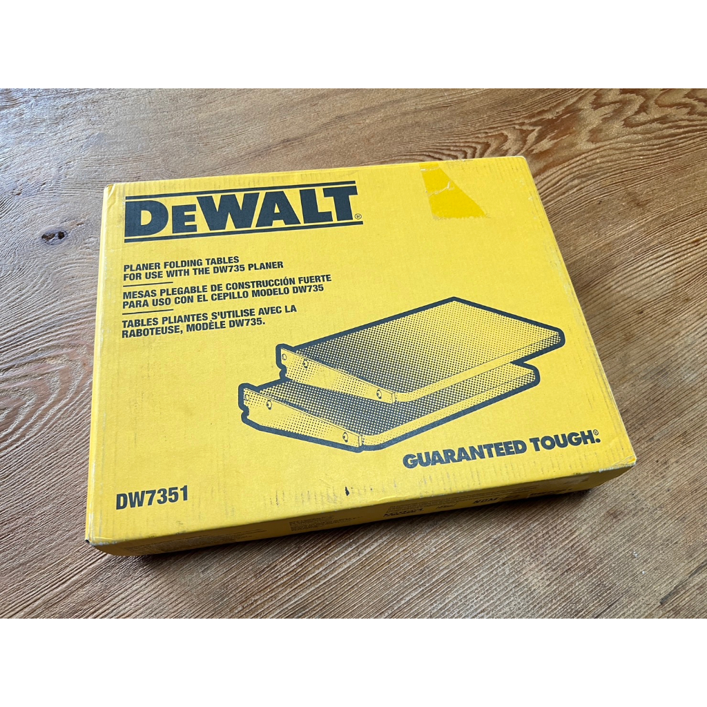 【全新外匯工具】美國 Dewalt 得偉 DW735 原廠延伸板 刨床 木工壓刨機 壓刨 自動鉋 直刀 德偉735 | 蝦皮購物